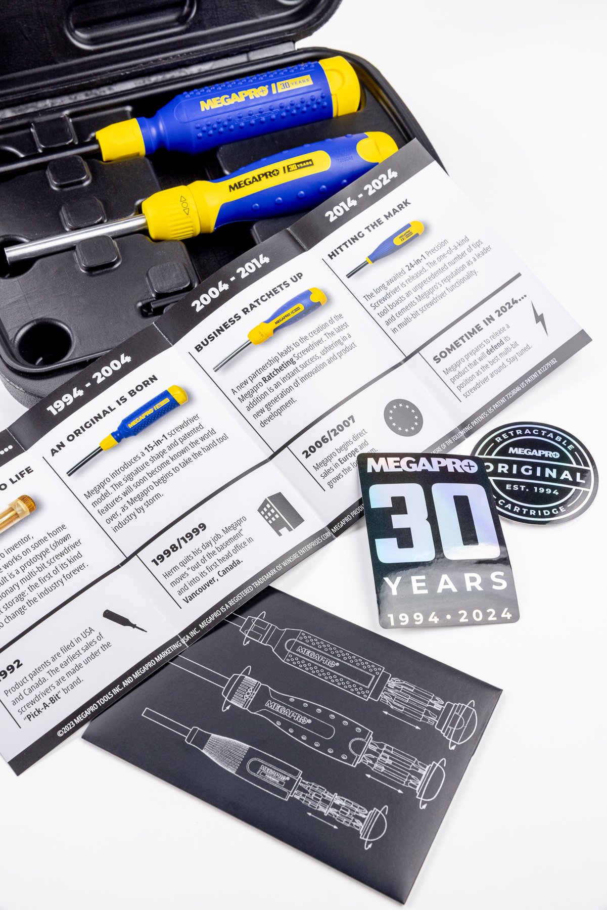 We're celebrating 30 YEARS WITH A LIMITED-EDITION SCREWDRIVER SET
