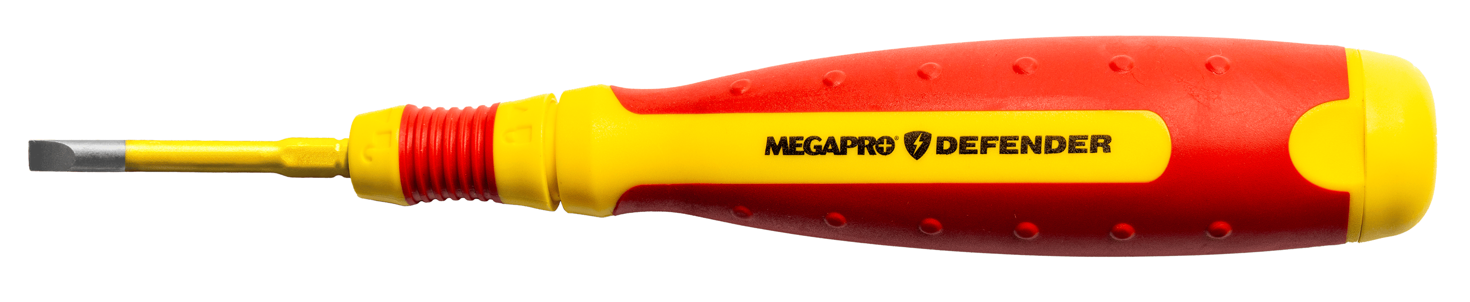 Megapro Multi-bit Insulated Screwdriver | Defender Line | Up to 1000V